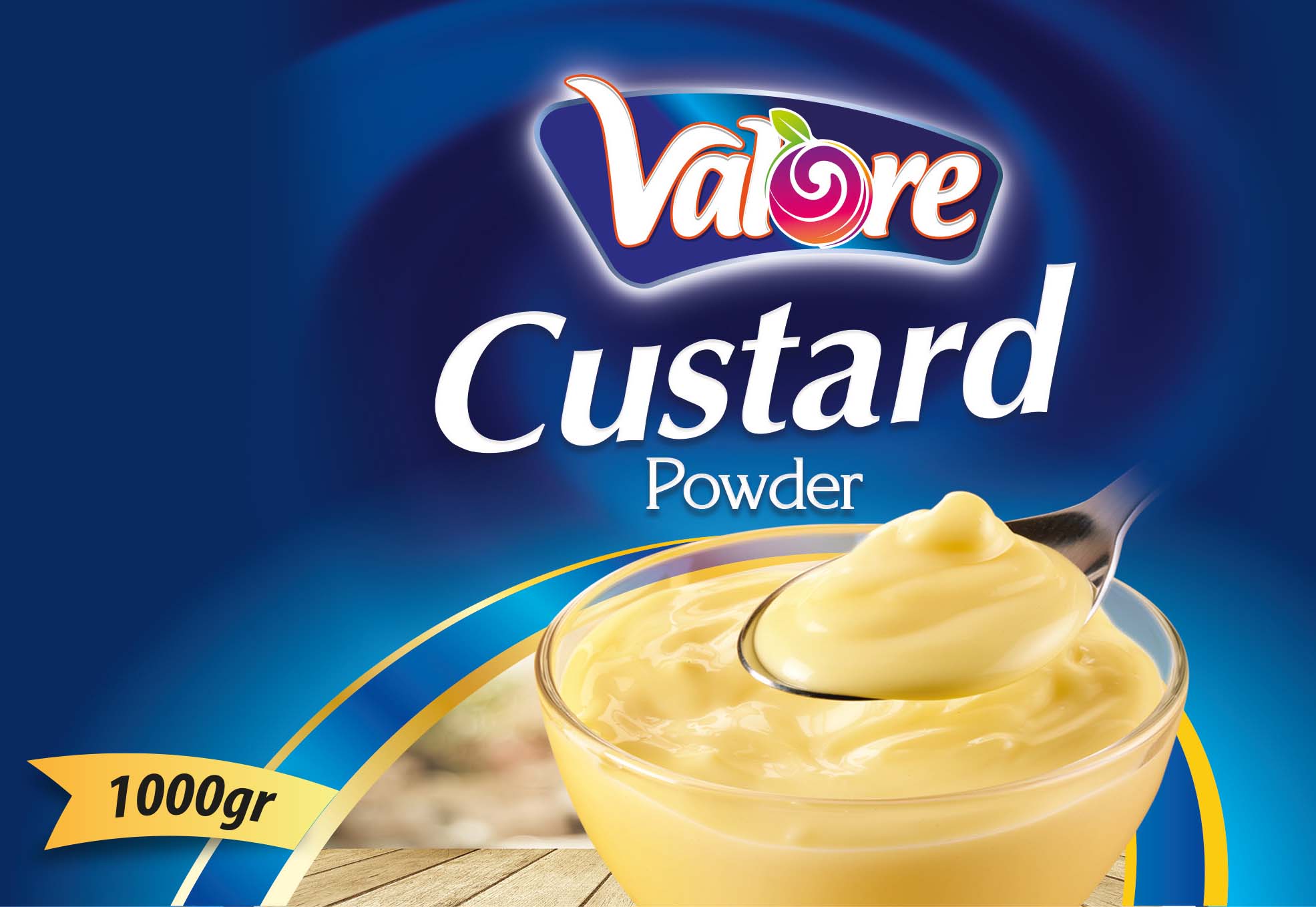 Custard Powder Pastry Products